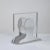Aluminum Silhouette Magazine Rack | Chairish