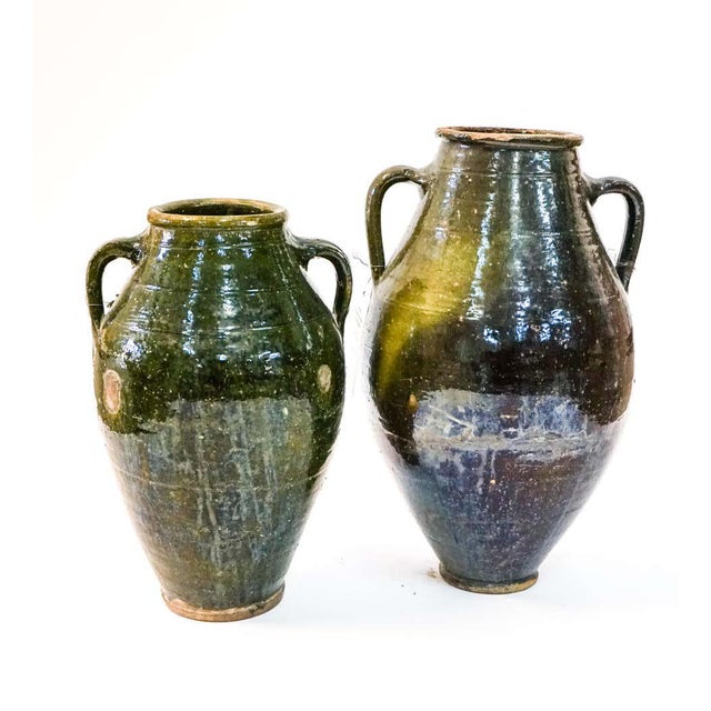 1950s Green Glazed Vessel From Greece | Chairish