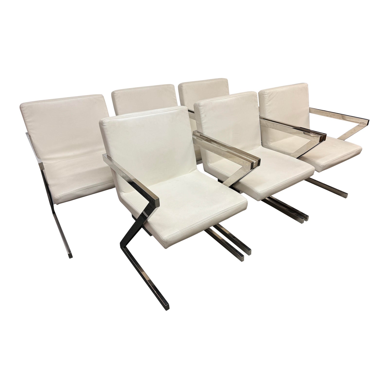 Modani Denzel Dining Chairs, Set of Six | Chairish