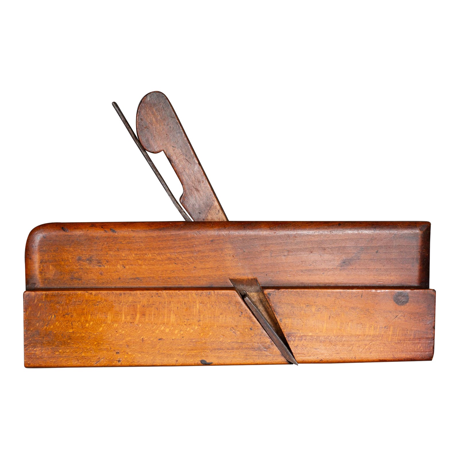 19th Carpentry Molding Plane With Steel Blade | Chairish