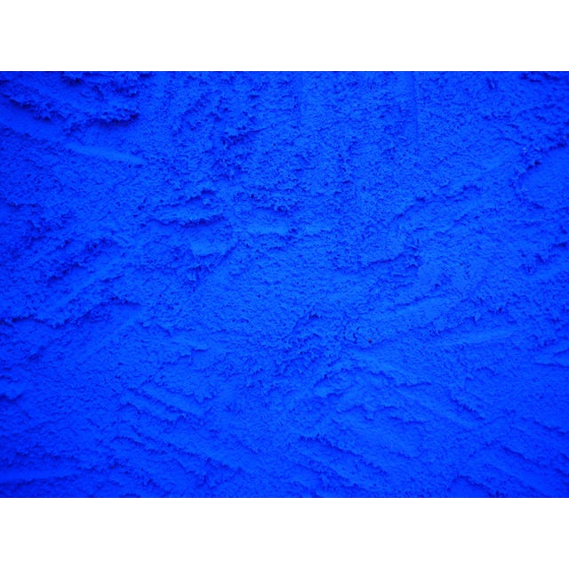 2022 "Headache" Contemporary Abstract Biomorphic Blue Textured ...