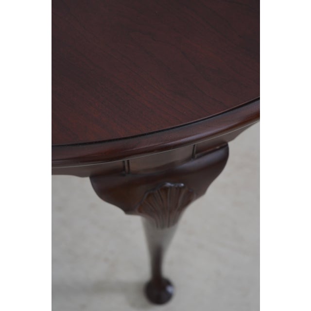 Stickley Cherry Queen Anne Dining Room Table | Chairish