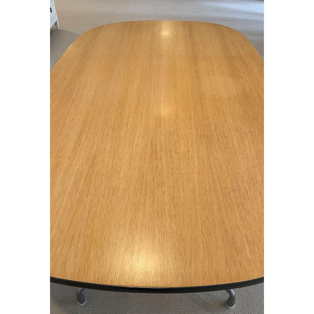 1980s Herman Miller Eames Oval Segmented Et151 Conference Table | Chairish