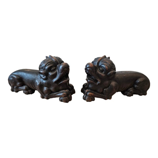 Antique European Renaissance Gothic Revival Grotesque Lion Figure ...