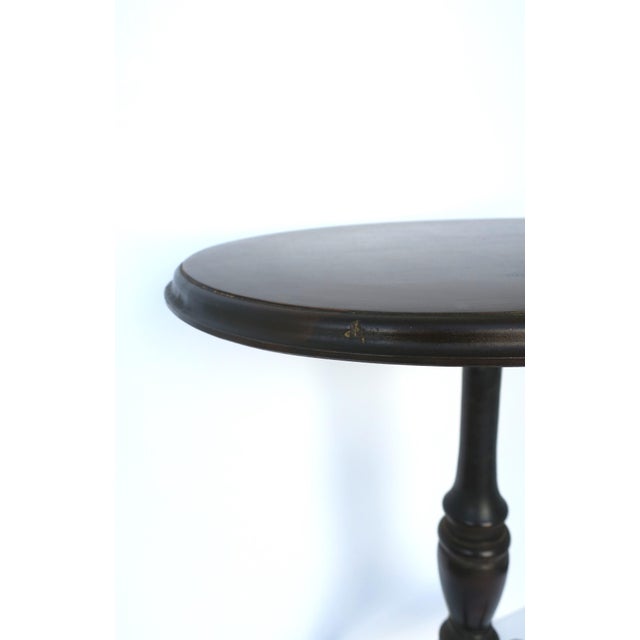 Classic Side Drinks Table Queen Anne Style | Chairish