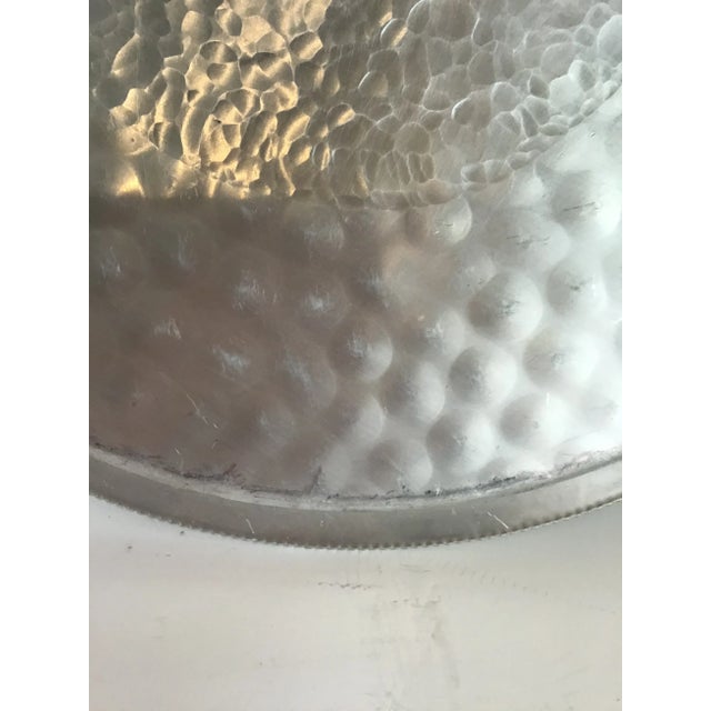 MCM Hammered Aluminum Fruit Motif Vintage Mid-Century Modern Hammered ...