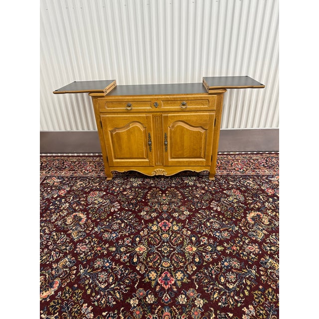 1990s A Vintage French Country Server by Ethan Allen | Chairish