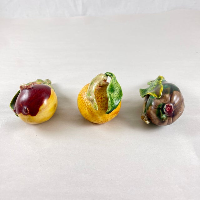 Qing Period Chinese Altar Fruit, Set of Three | Chairish