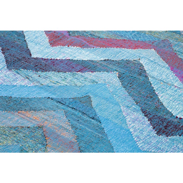 Vintage Blue Area Rug | Chairish