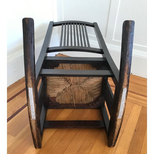 Antique Gustav Stickley Spindle Rocking Chair Circa 1905 | Chairish