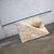 Postmodern Tessellated Mactan Stone Triangular Base & Glass Top Coffee ...