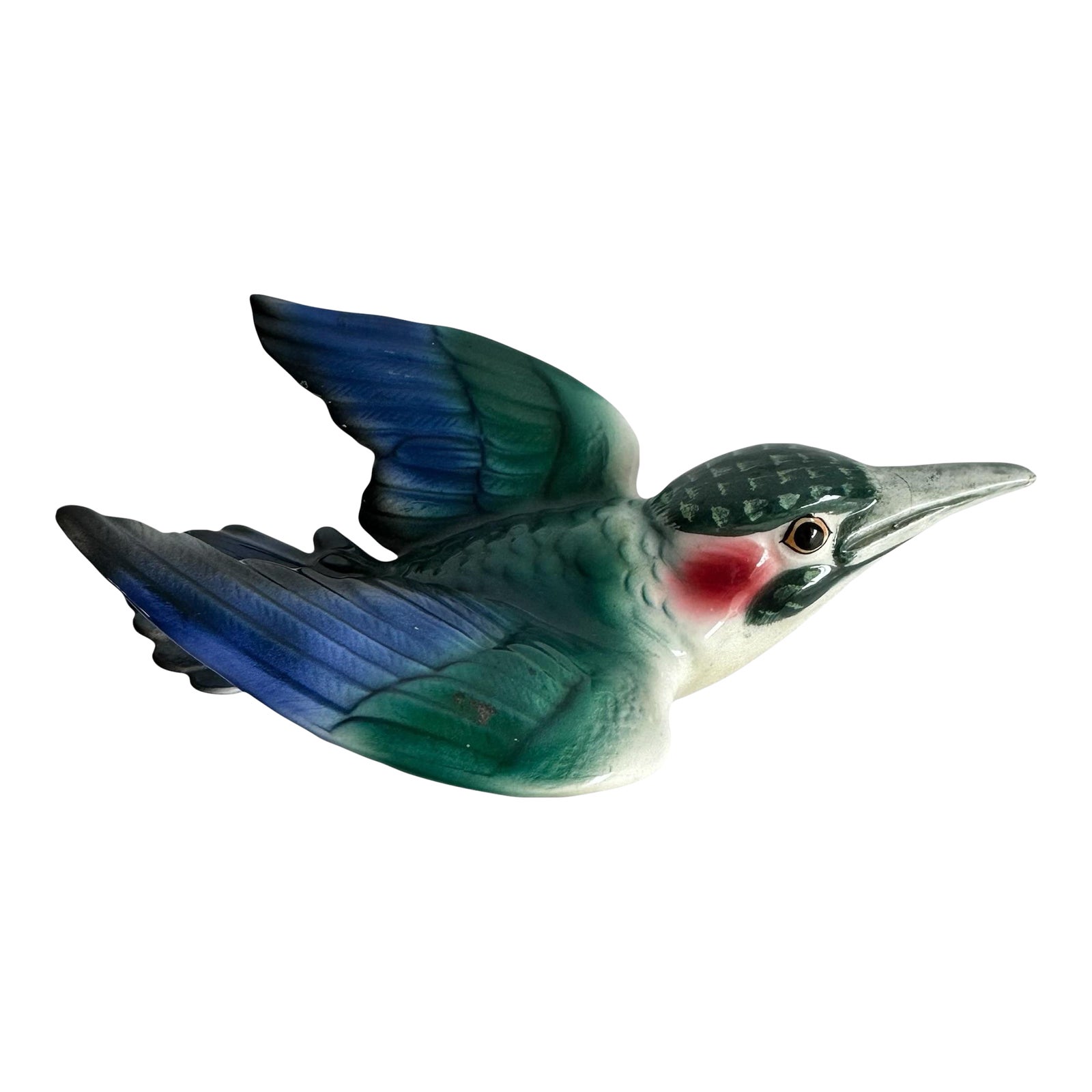 Vintage Beswick Bird in Flight Wall Plaque Kingfisher Swallow Sparrow ...