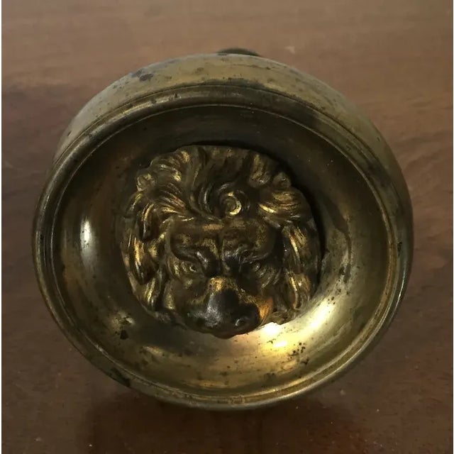 Antique Early 19th Century English Regency Gilt Brass Drapery Tie Back ...