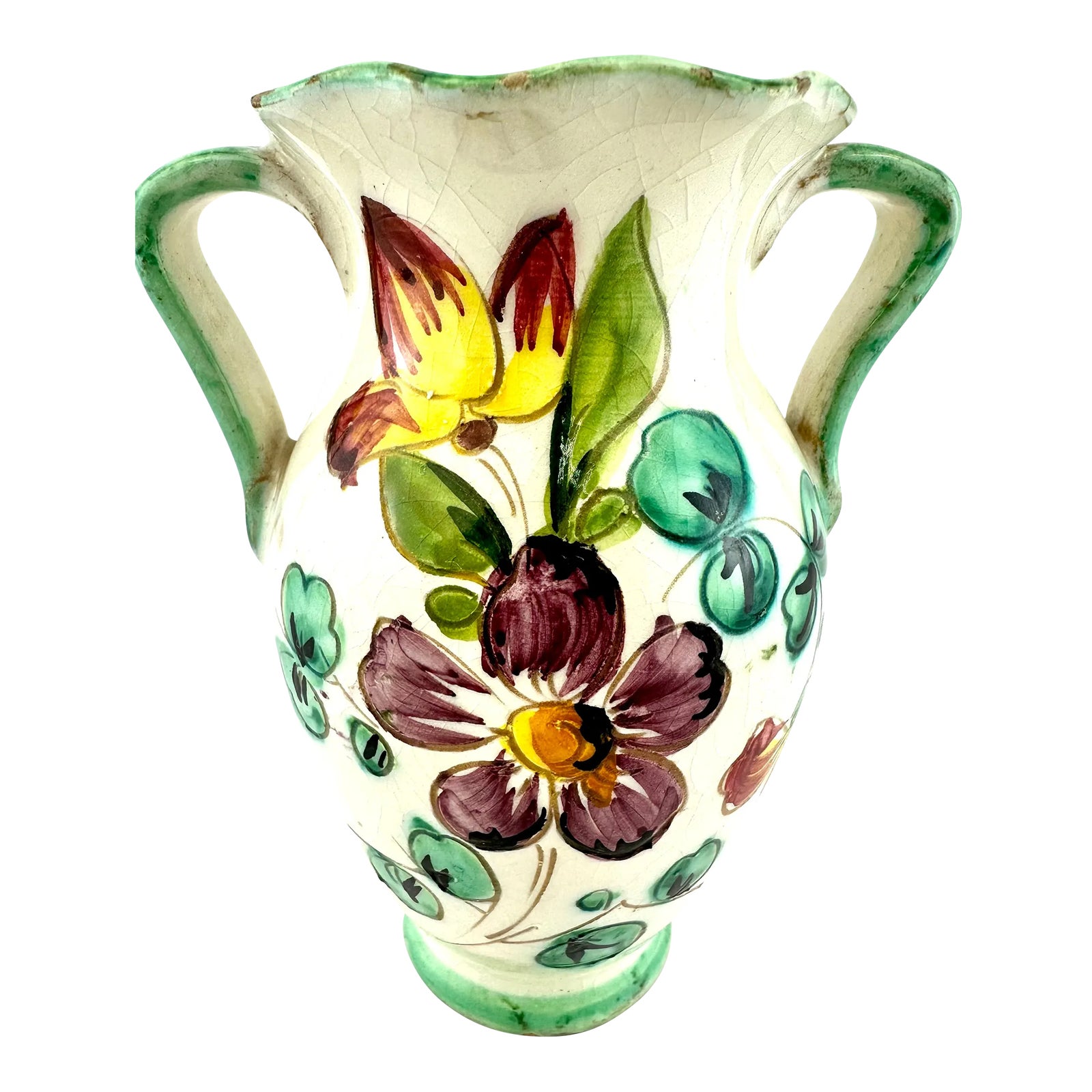 1960's Mid Century Vintage Italian Vase | Chairish