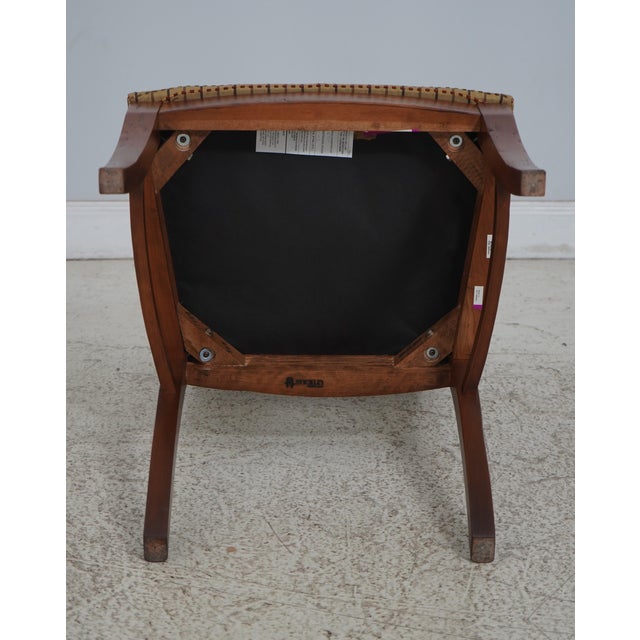 Set of 6 Stickley Regency Style Cherry Dining Room Chairs | Chairish
