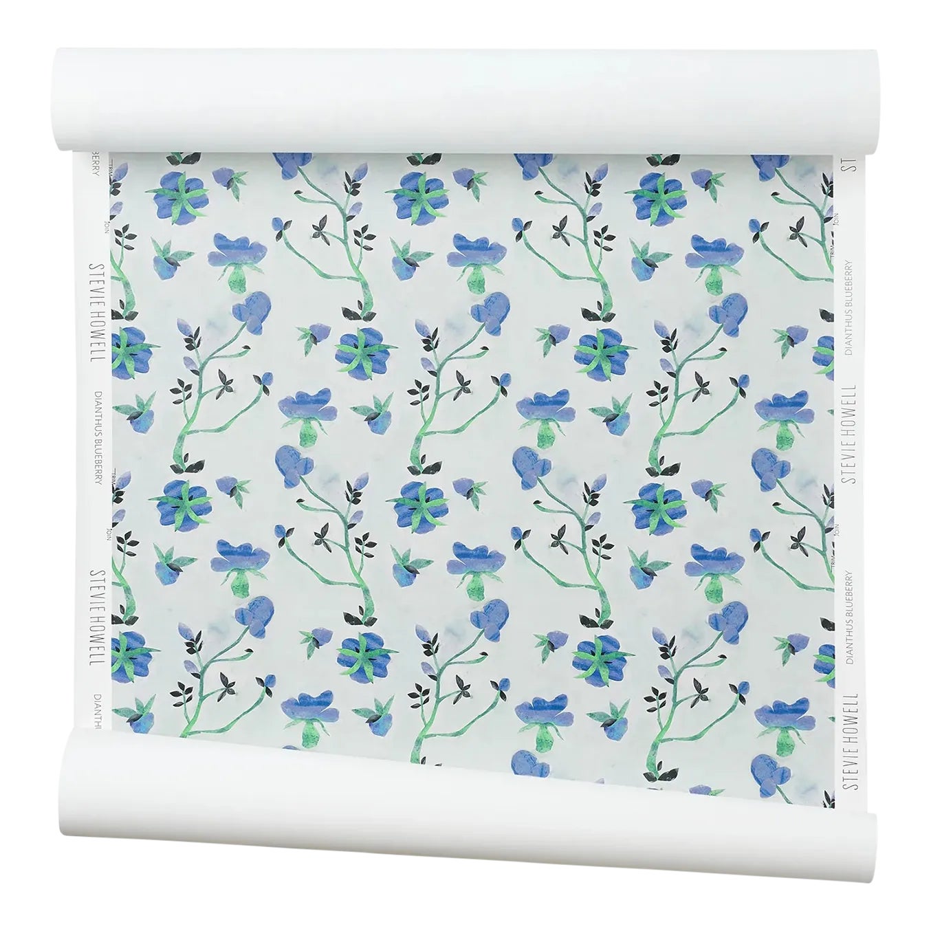 Dianthus Blueberry Wallpaper | Chairish