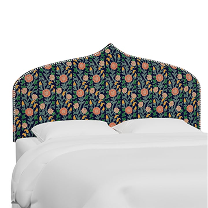 John Robshaw x Cloth & Company Queen Alina Headboard in Laranya Multi ...
