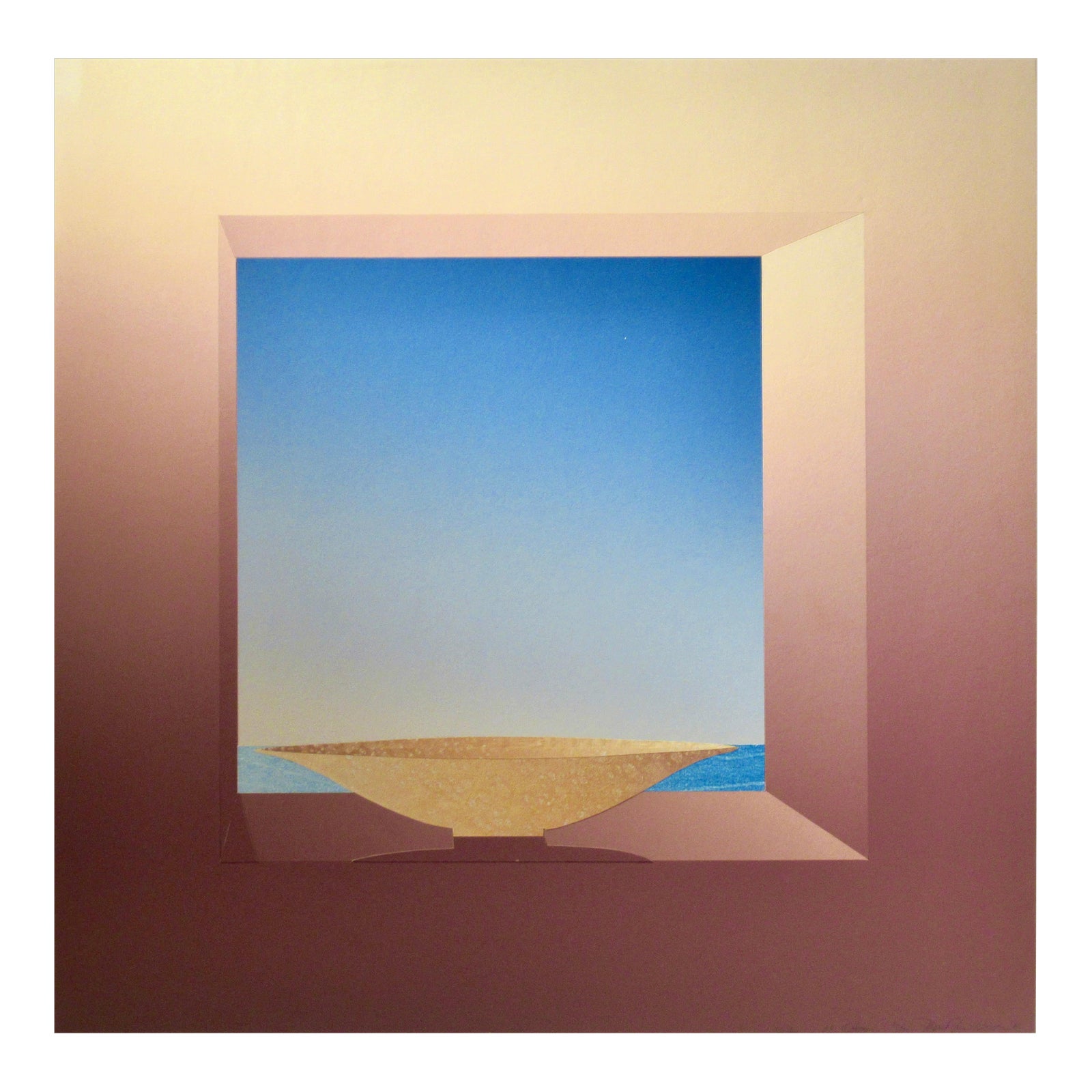 Daniel Joshua Goldstein Window, The Afternoon 1986 Collage | Chairish
