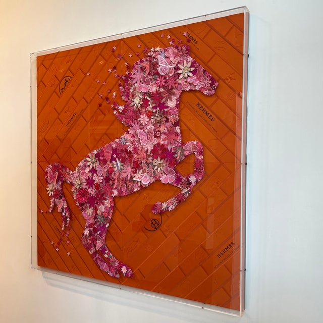 Gypsy Horse Textile Art by Stephen Wilson | Chairish