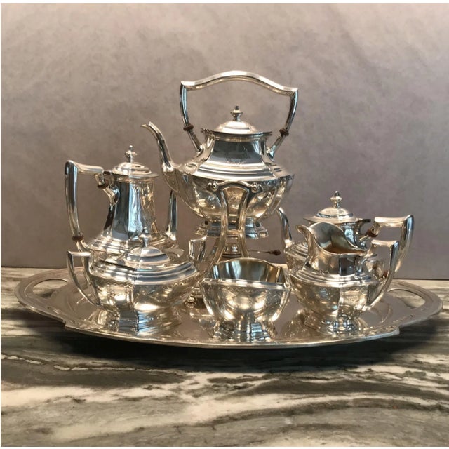 R. Wallace and Sons of Wallingford Circa 1940 American Sterling Tea ...