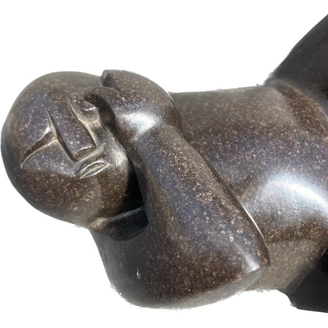Late 20th Century Fungai Chupaku Shona Carved Stone Sculpture | Chairish