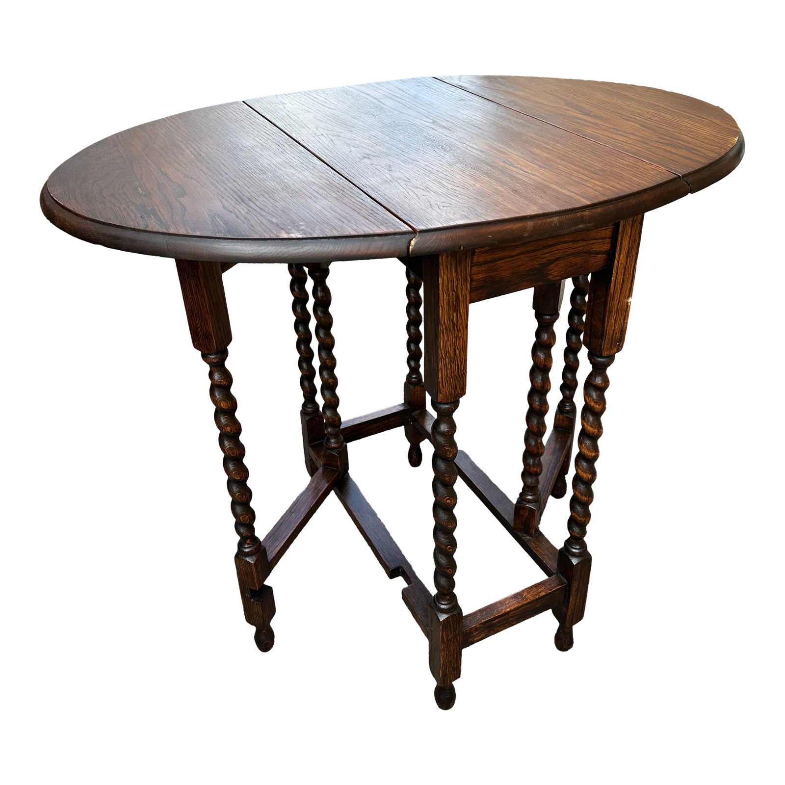 Antique English Gateleg Table | Chairish