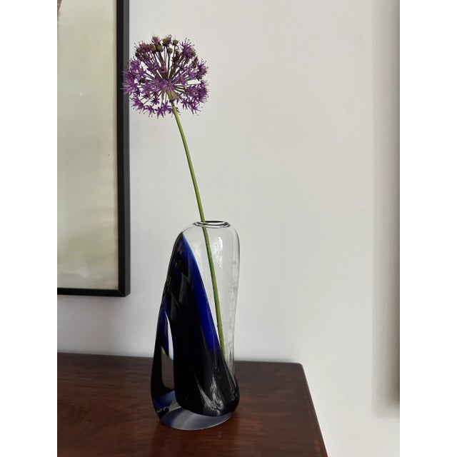 1990s Michael Von Shearer (Spirit Glass) Post Modern Art Vase | Chairish