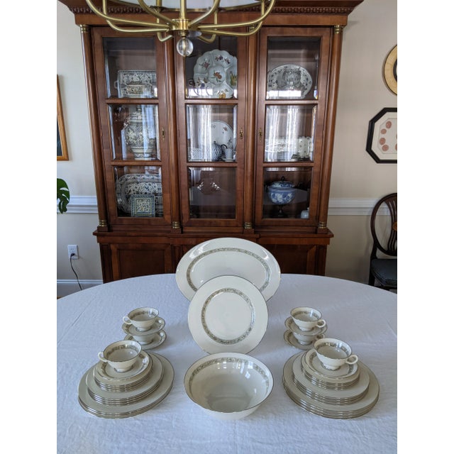 Vintage Lenox China Dinnerware Set- 8 Place Settings | Chairish