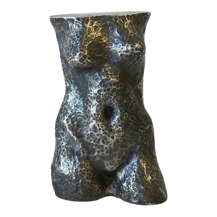 Sterling Silver Female Torso Sculpture by Richard McDermott Miller ...