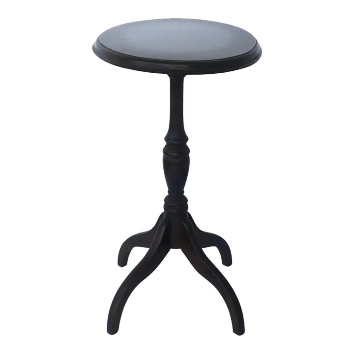 Classic Side Drinks Table Queen Anne Style | Chairish