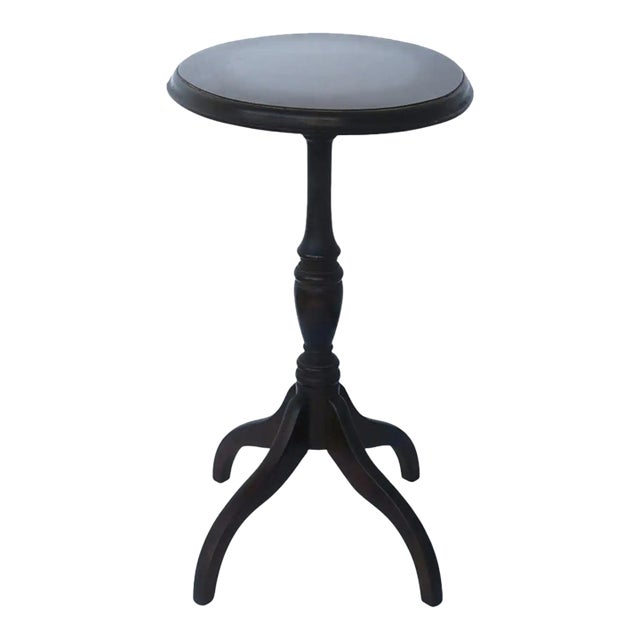 Classic Side Drinks Table Queen Anne Style | Chairish