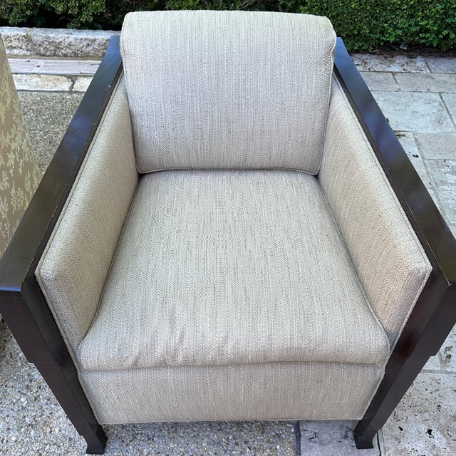 Pair of Bill Sofield for Baker Salon Chairs | Chairish