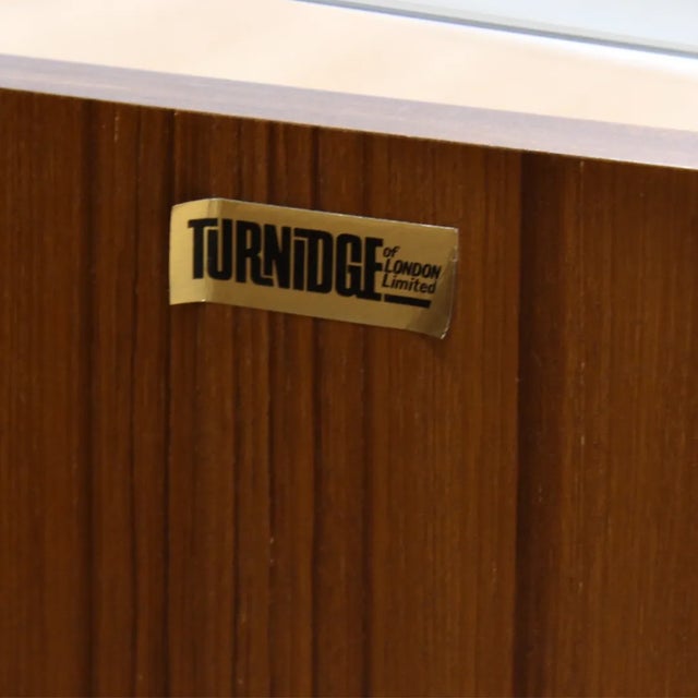 1960s Mid Century Smoked Glass Corner Unit China Cabinet by Turnidge of ...