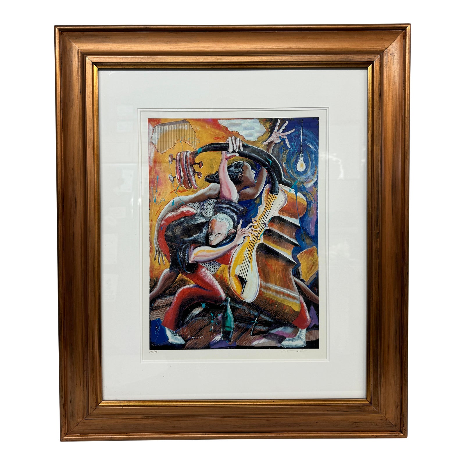 Marcus Glenn Keys to the Beat 791/950 Limited Edition Print, Framed ...