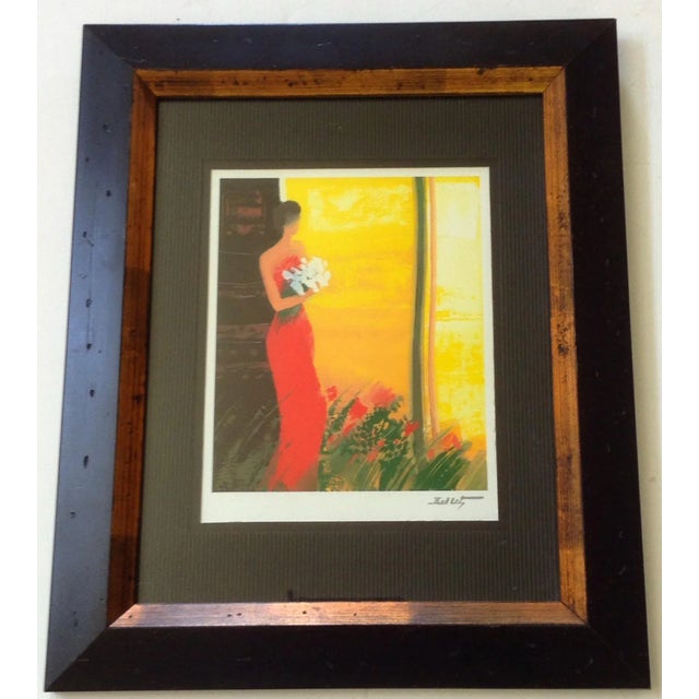 Emile Bellet "Pleine Floraison" Seriolithograph | Chairish