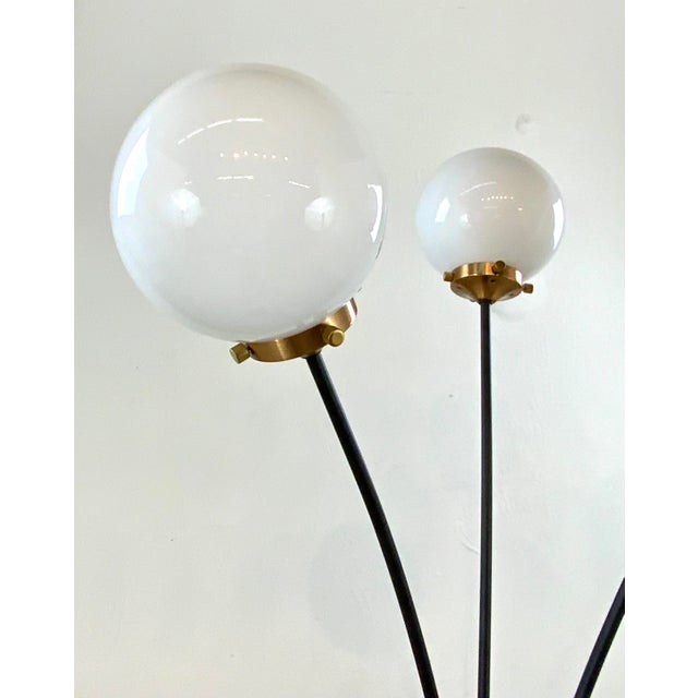 Mid-Century Modern Style Tri-Globe Floor Lamp | Chairish