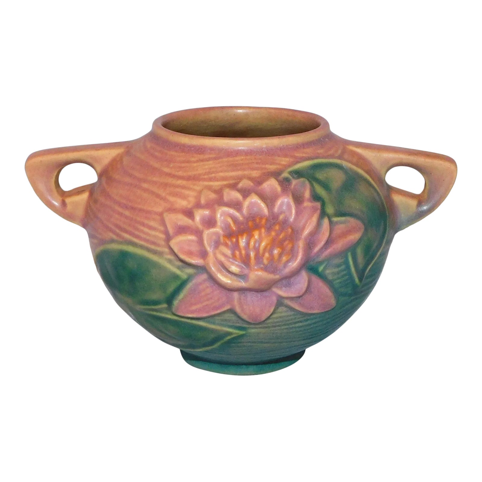 1930s Roseville Water Lily Vase | Chairish