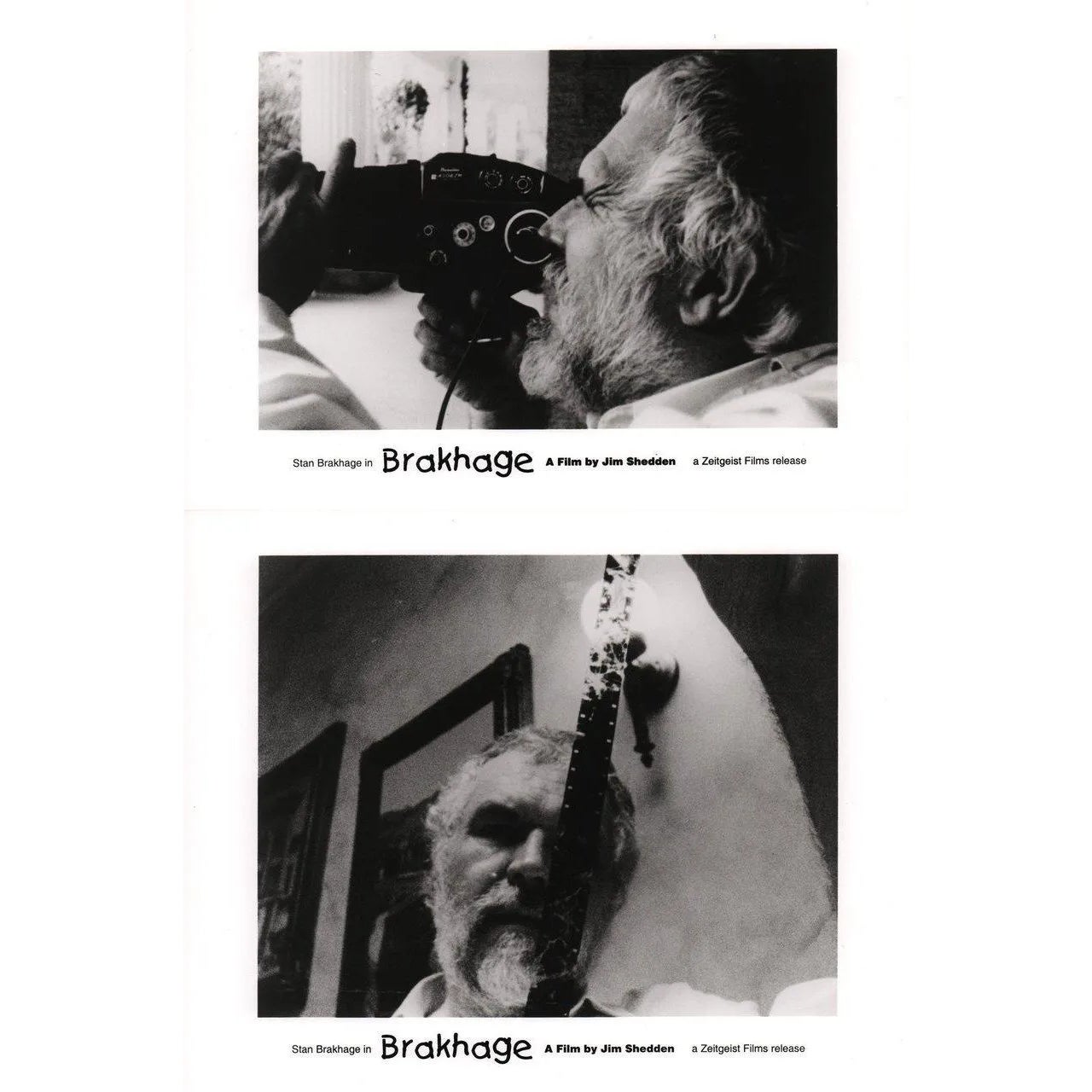 Brakhage 1998 U.S. Silver Gelatin Single-Weight Photo - Set of 2 | Chairish