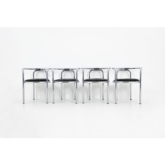 Locus Solus Chairs attributed to Gae Aulenti for Poltronova, 1960s, Set ...