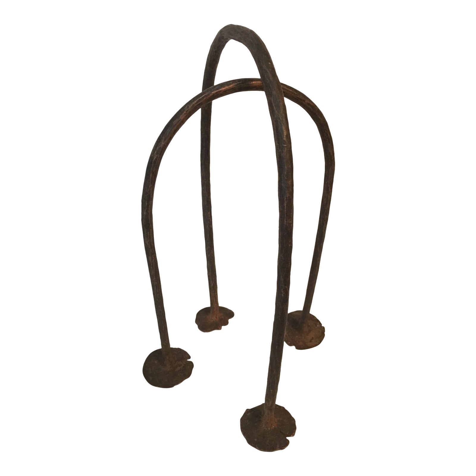 Mid 19th Century Antique Copper African Currency Forms | Chairish