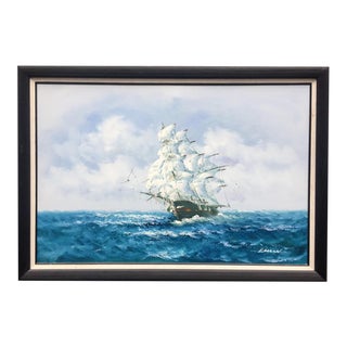 Vintage & Used Nautical Paintings | Chairish
