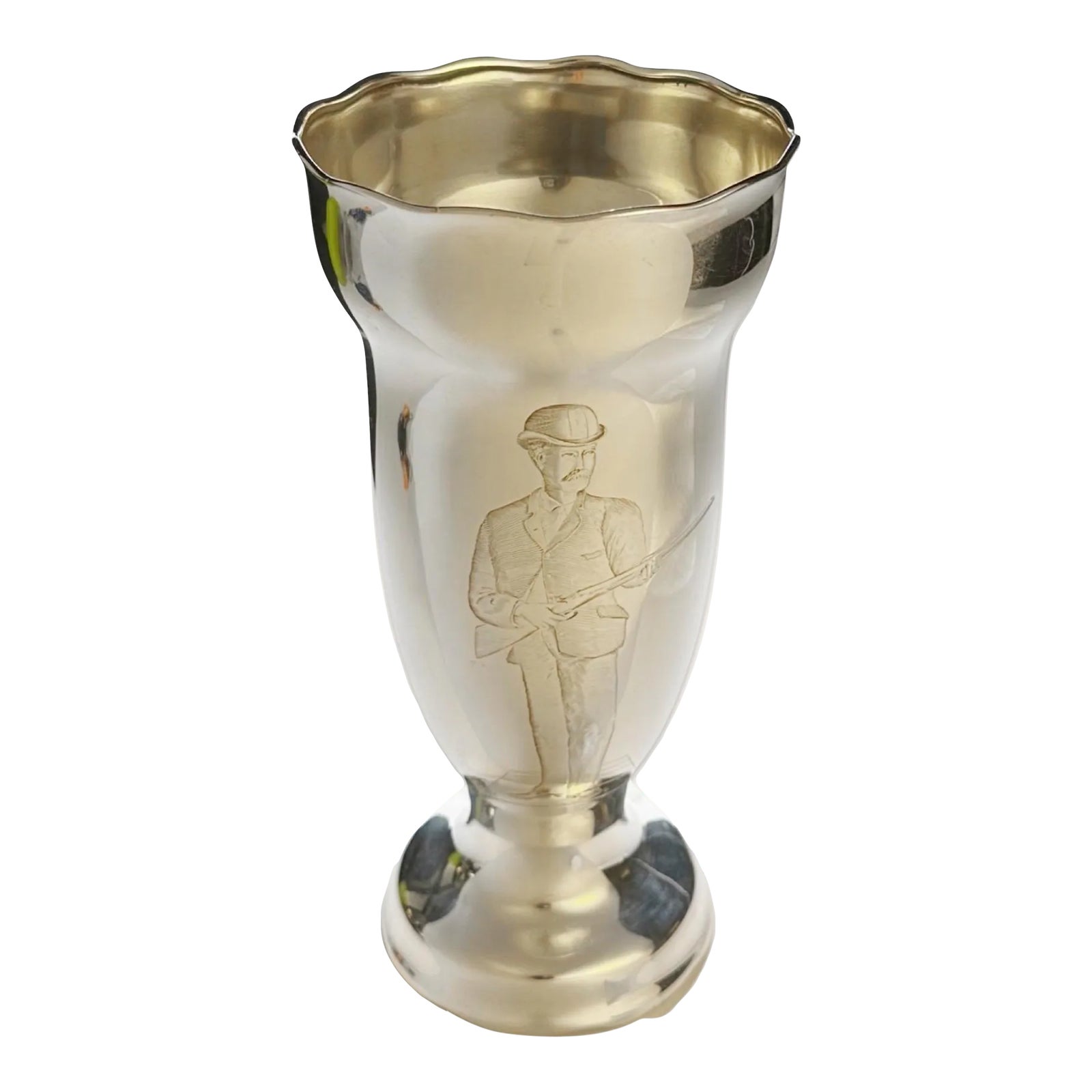 1920s Whiting Sterling Silver Hunter’s Trophy | Chairish