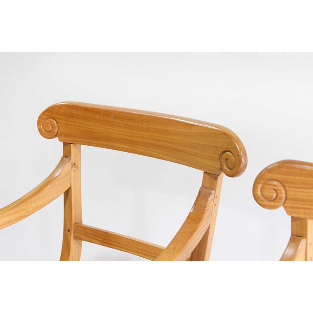 Pair of Antique British Colonial Armchairs | Chairish