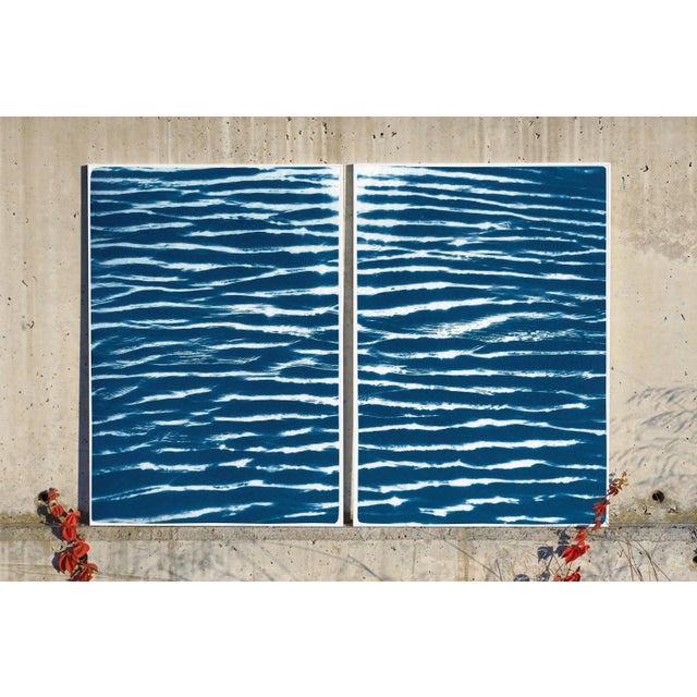 "Low Tide in Northern Waters" Original Cyanotype on Watercolor Paper by ...