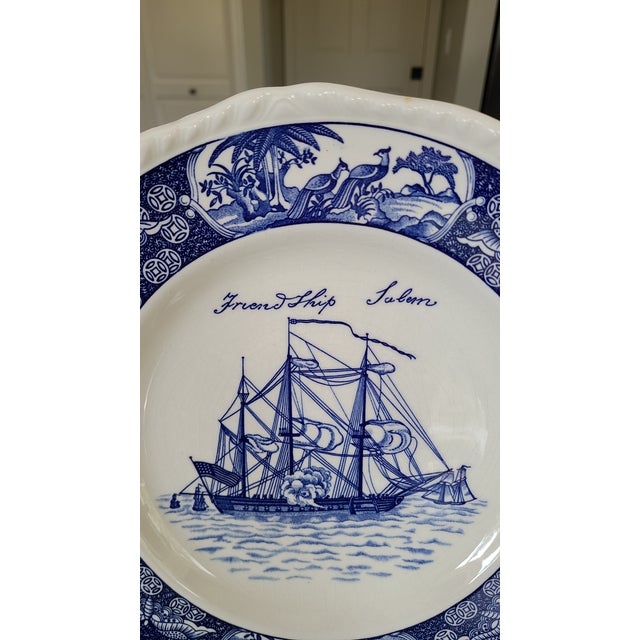 Vintage Wedgwood Etruria & Barlastone Nautical Theme Plate | Chairish