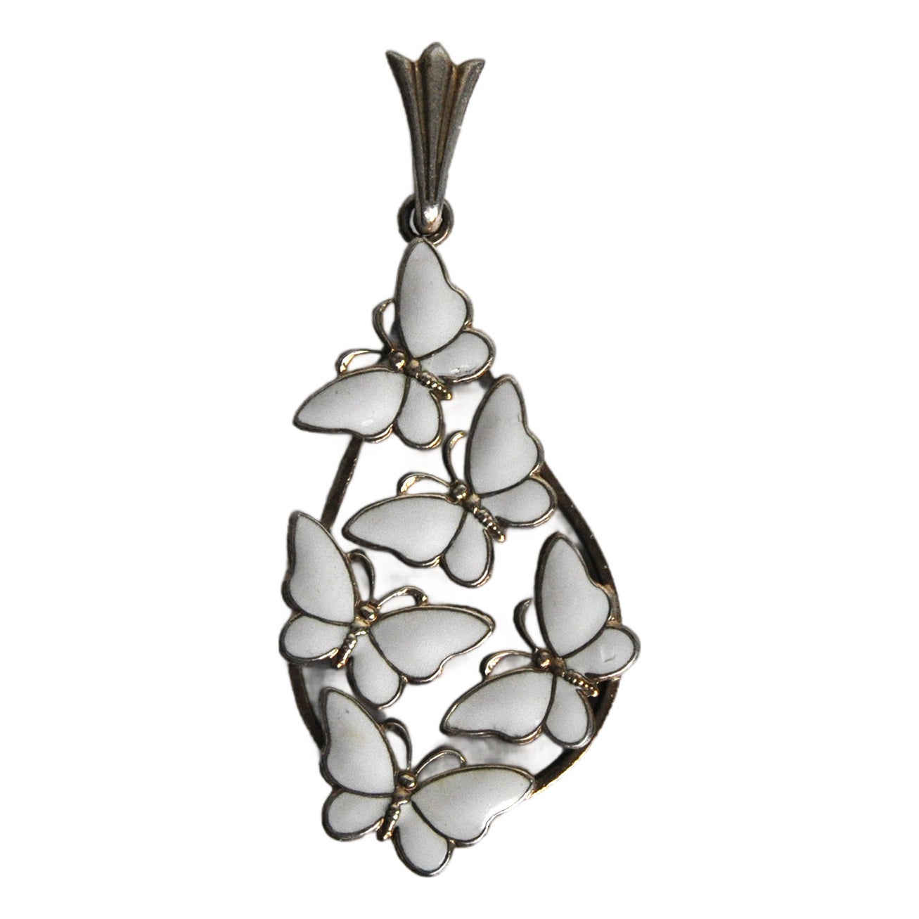 Mid-Century Danish Sterling Silver Pendant by Volmer Bahner, 1960s ...
