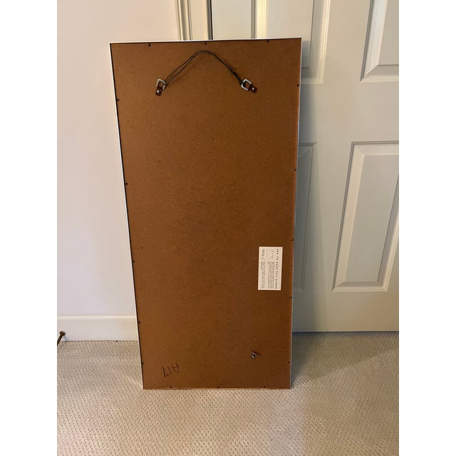 Mid-Century Modern Chrome Wall Mirror | Chairish