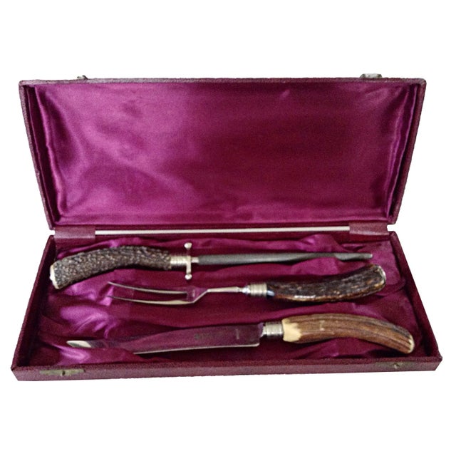 3-piece German Carving Set | Chairish