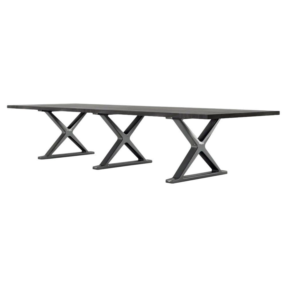 Oak Three-Leg Oct Octroi Table by LK Edition | Chairish