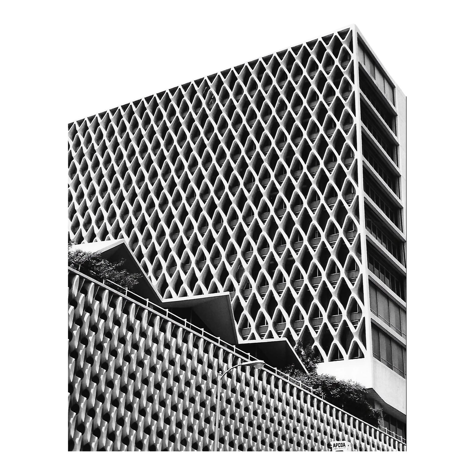 1974 Los Angeles Modernist Architectural Photograph by Don Ware | Chairish